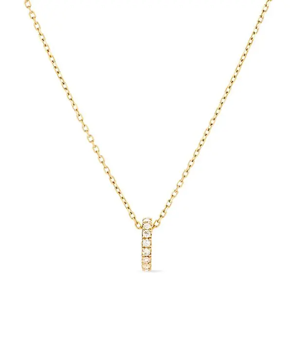 ANA LUISA Solid Gold Diamond Aurora Necklace - Silver