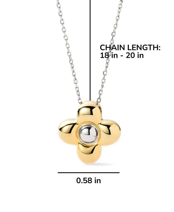 ANA LUISA Flower Pendant Necklace