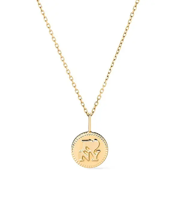 ANA LUISA Solid Nyc Charm Necklace - Gold