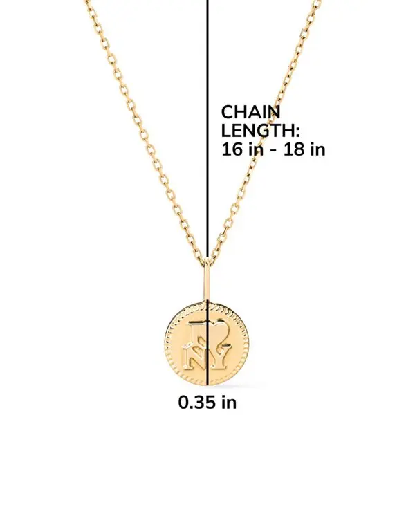 ANA LUISA Solid Nyc Charm Necklace