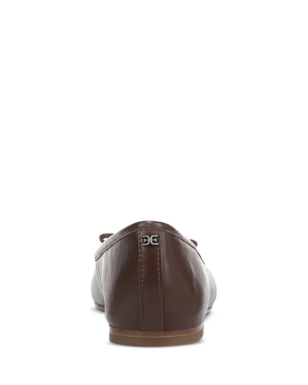 Sam Edelman Alie Ballet Flats - Brown Leather