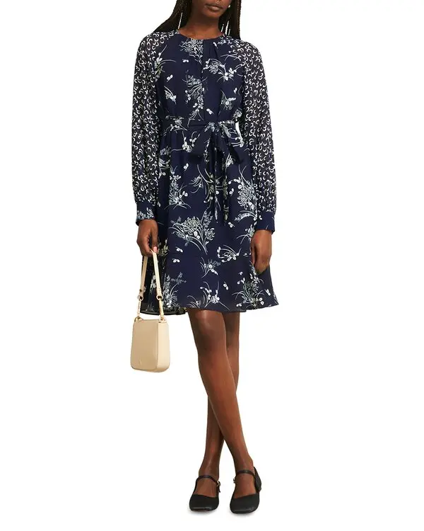 HOBBS LONDON Rosie Printed Dress