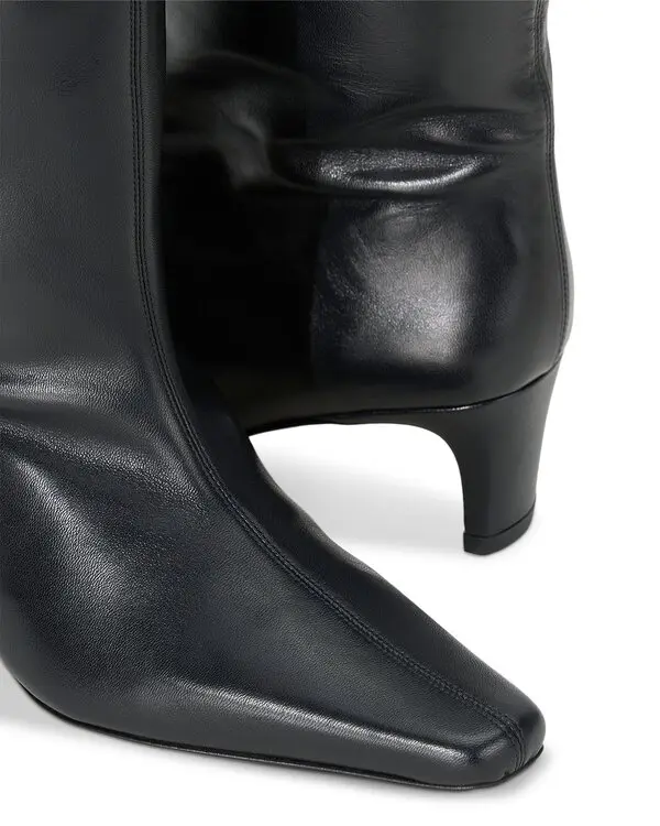 Staud Wally Leather Mid-calf Boots