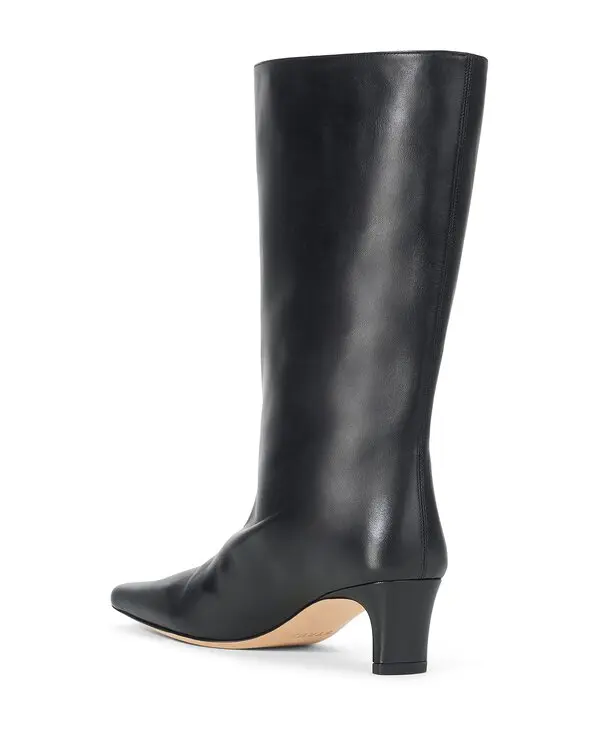 Staud Wally Leather Mid-calf Boots