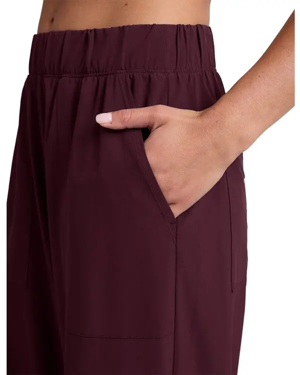 Beyond Yoga Easy Wide Leg Pants - Black Cherry
