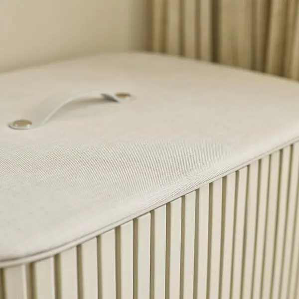 JOSEPH JOSEPH Tota Luxe 90-liter Bamboo Laundry Separation Basket - Ecru