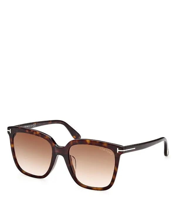 TOM FORD Butterfly Sunglasses - Brown Grad