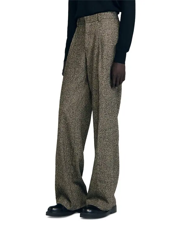 Sandro Wide Leg Trousers