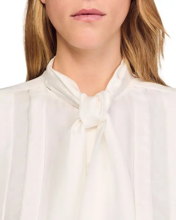 Sandro Silk Shirt