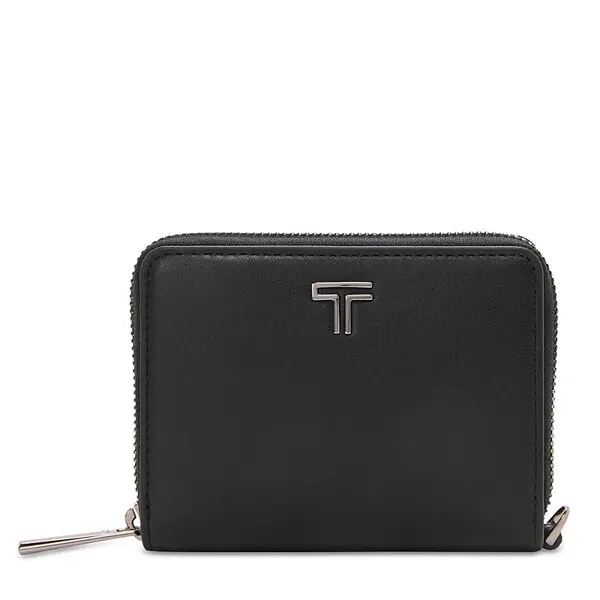 Tumi Trifold Zip Wallet - Black/gunmetal