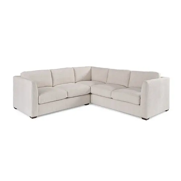 BAKER FURNITURE Landon Sectional Sofa - - Cream