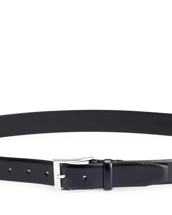 BOSS Elloy Leather Belt - Medium Brown