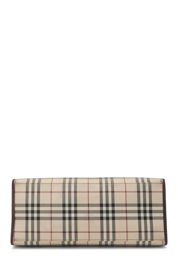 Burberry House Check Convertible Tote