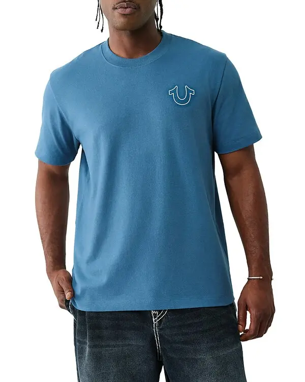 True Religion Vintage Puff Buddha Tee - Midnight