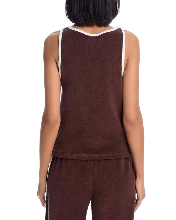 RE/DONE Scoop Neck Terry Tank Top