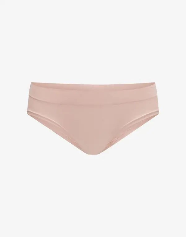 THIRDLOVE Seamless Stretch Cotton Hipster Panty - Rose Dust