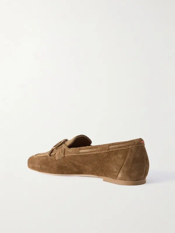 AeydĒ Jasper Suede Loafers - Brown