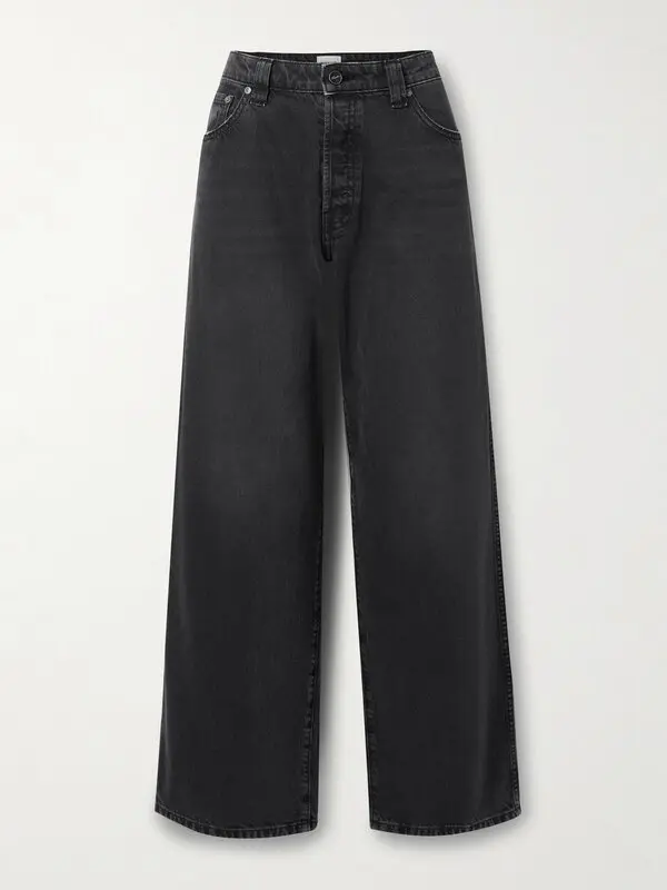 Khaite Winslow Mid-rise Straight-leg Jeans