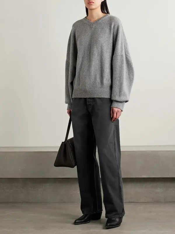 Khaite Winslow Mid-rise Straight-leg Jeans