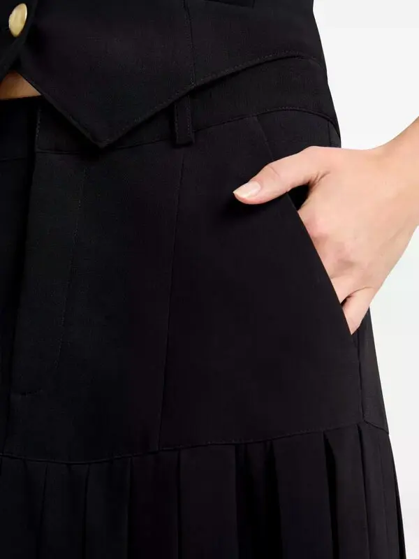 Cinq À Sept Pleated Panel Skirt