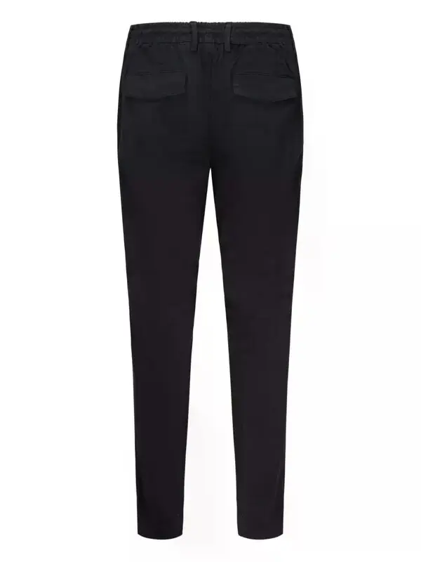 Eleventy Drawstring-waist Tapered Trousers