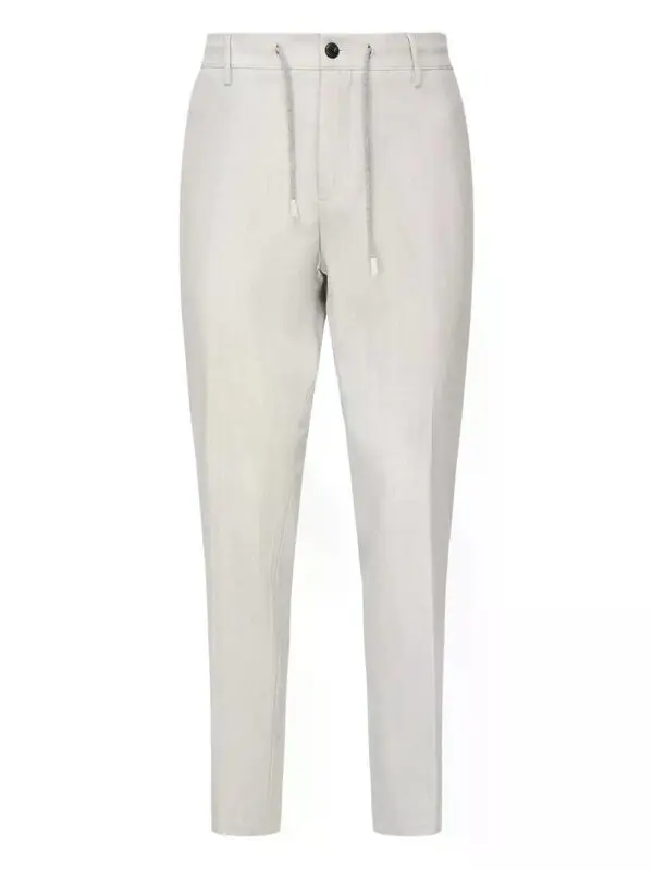 Eleventy Drawstring Tapered Trousers