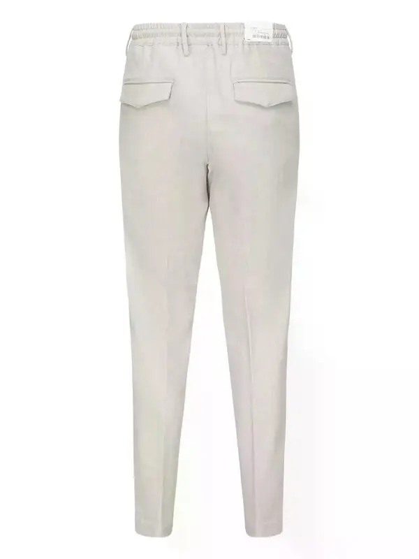 Eleventy Drawstring Tapered Trousers