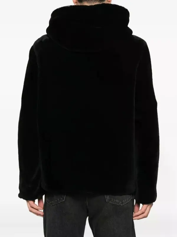 YVES SALOMON Hooded Reversible Jacket
