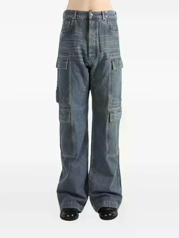 Rick Owens Cargo-pocket Jeans
