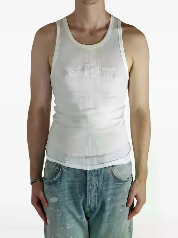 Vetements Logo-detail Tank Top