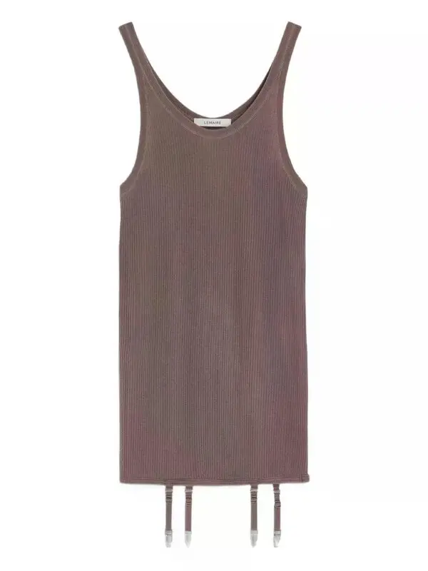 LEMAIRE Ribbed Suspender Vest