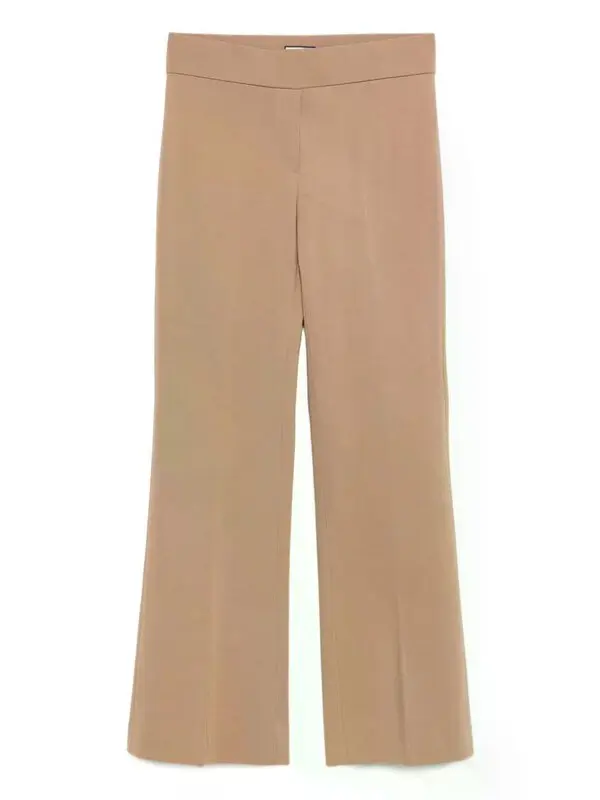 Seductive Central-crease Straight-leg Trousers