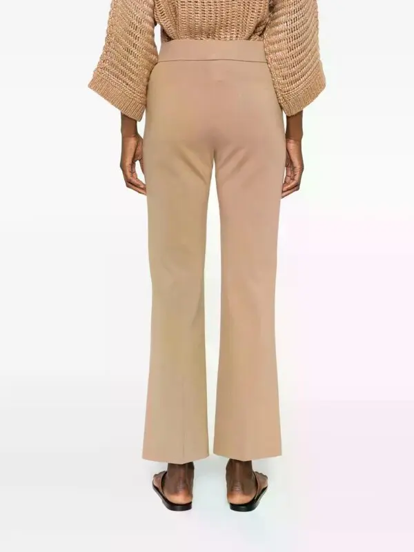 Seductive Central-crease Straight-leg Trousers