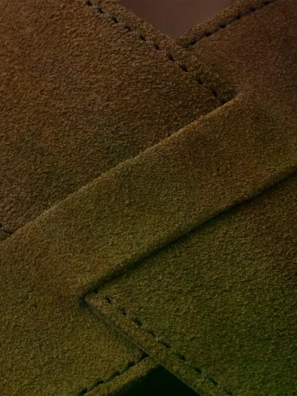 Prada Buckle-strap Suede Sandals