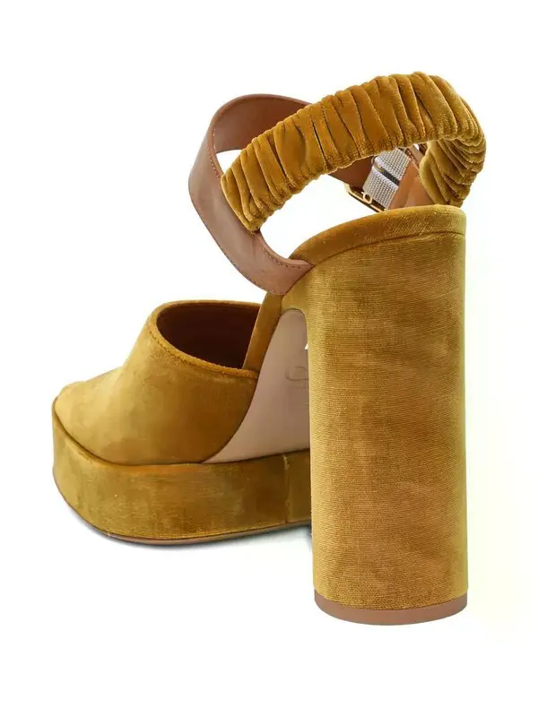 Chloé 95mm Aria Platform Sandals