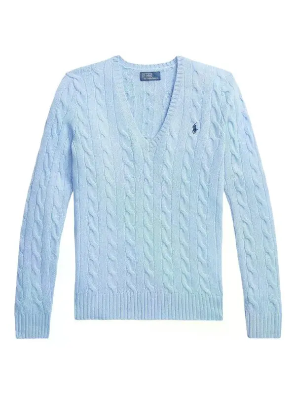 Polo Ralph Lauren Cable-knit V-neck Sweater