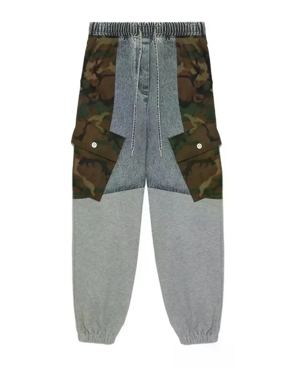 3.1 Phillip Lim Camouflage-panel Jeans