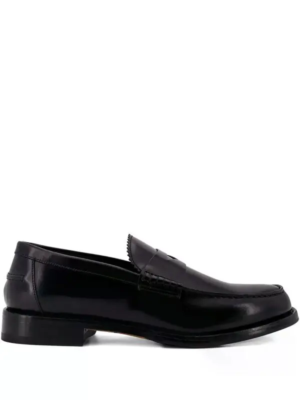 DOUCAL'S Penny Leather Loafers