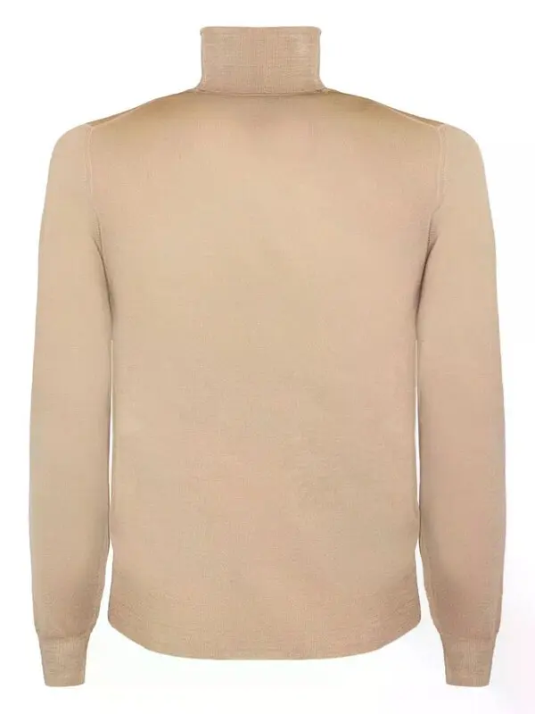 Fedeli High-neck Ribbed-trim Sweater