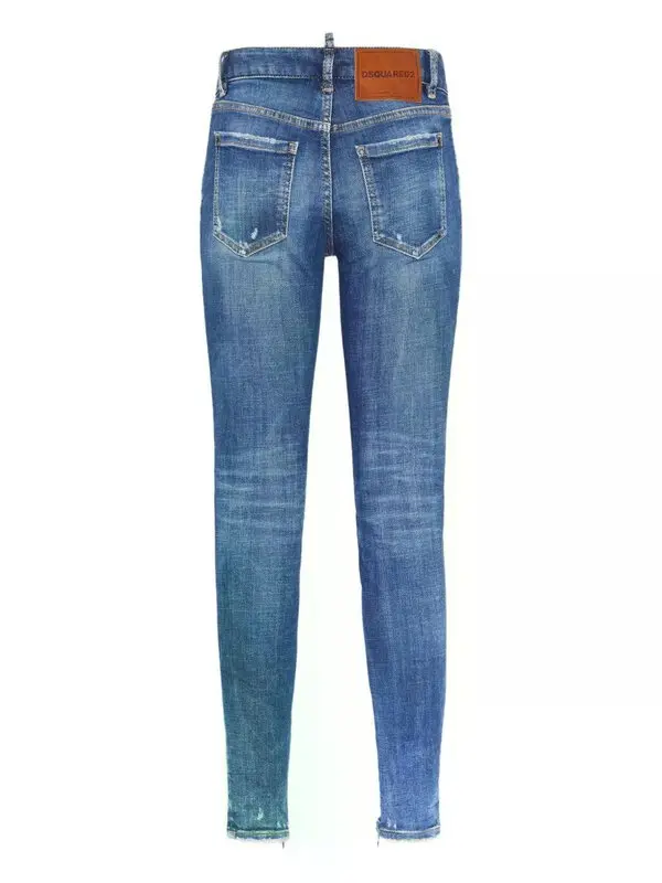 Dsquared2 Logo Patch Jeans