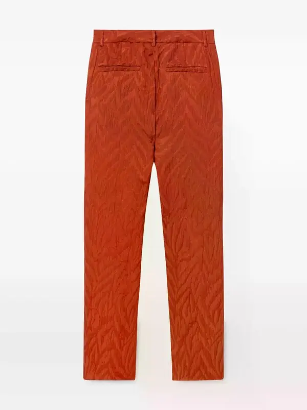 La DoubleJ Zebra-jacquard Trousers