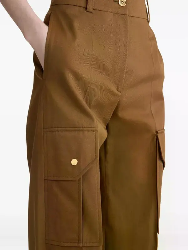 Patou Cargo-pocket Flared Trousers