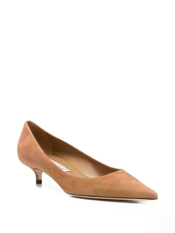JIMMY CHOO 40mm Amelia Pointed-toe Pumps