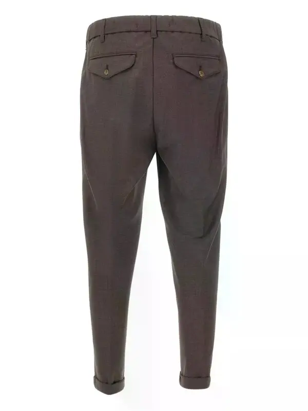 MYTHS Pleated Dart Trousers