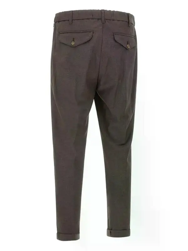 MYTHS Pleated Dart Trousers