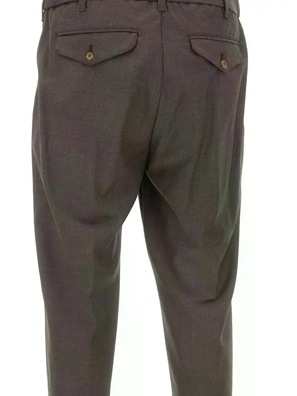 MYTHS Pleated Dart Trousers