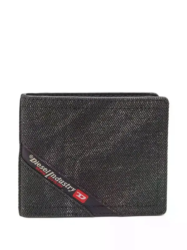 DIESEL® Multi-pkts 3d S Bi-fold Wallet - Black