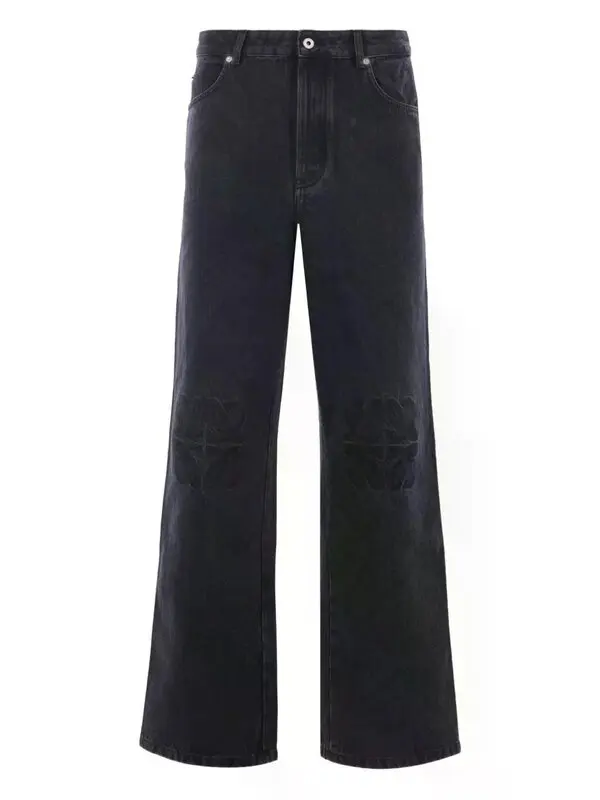 Loewe Anagram Embroidered Jeans