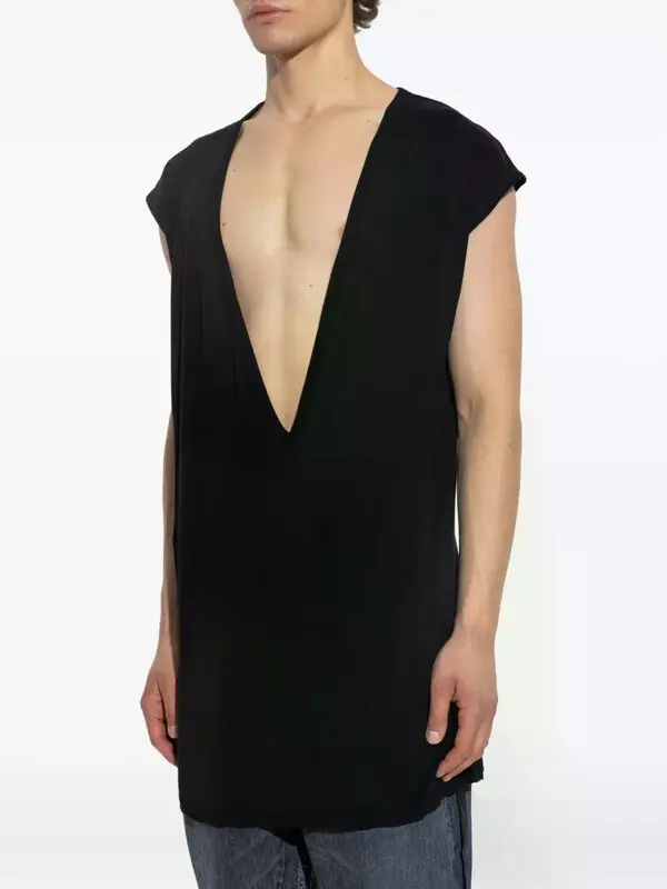 Rick Owens Deep V-neck Sleeveless Top