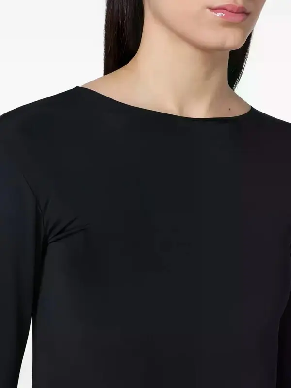 Entire Studios Long-Sleeve Mini Dress In Black - 12% Off